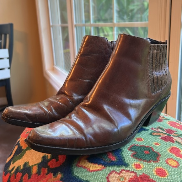 Matisse | Shoes | Vintage Made In Brazil Matisse Brown Leather Western ...